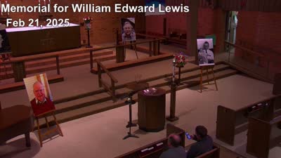 Memorial Service for William "Bill" Lewis | Central Lutheran Church ...