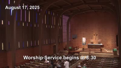 Sunday Service | Central Lutheran Church - , Sunday, 17 August 2025 ...